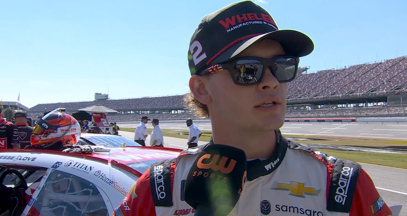 Jesse Love claims pole for Talladega Xfinity Series race | NASCAR
