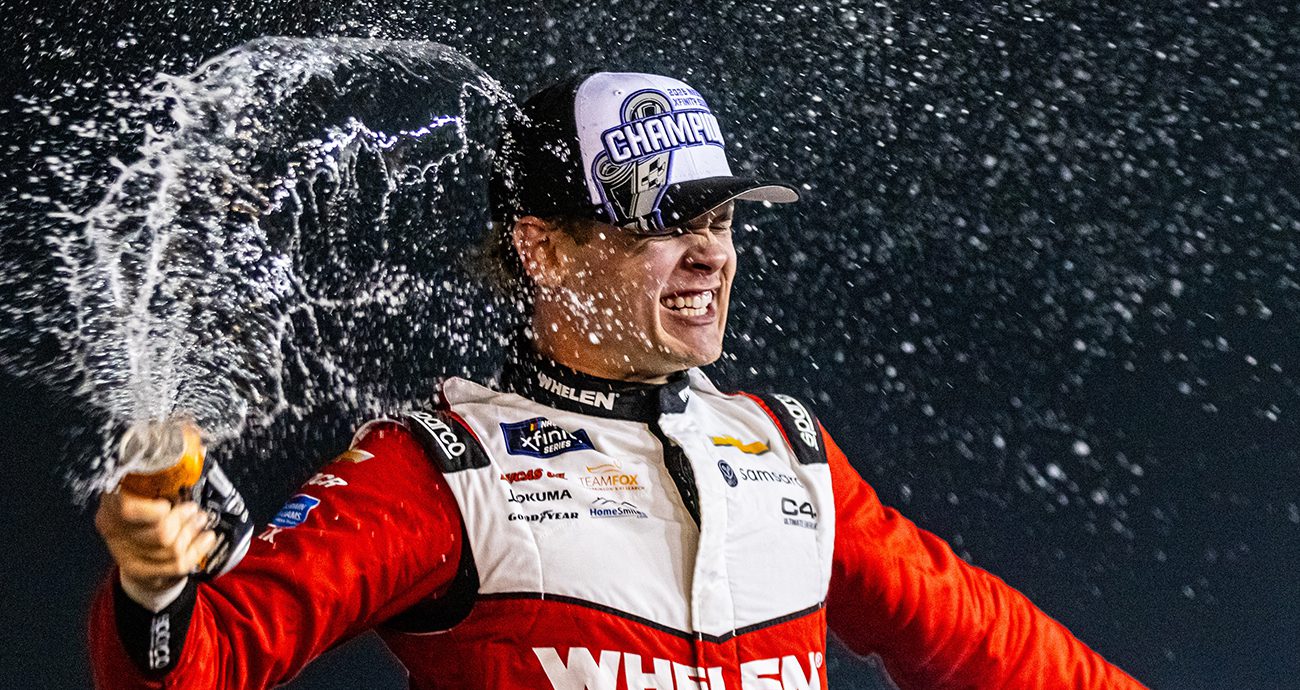 Love wants to be a model champion like Allgaier | NASCAR