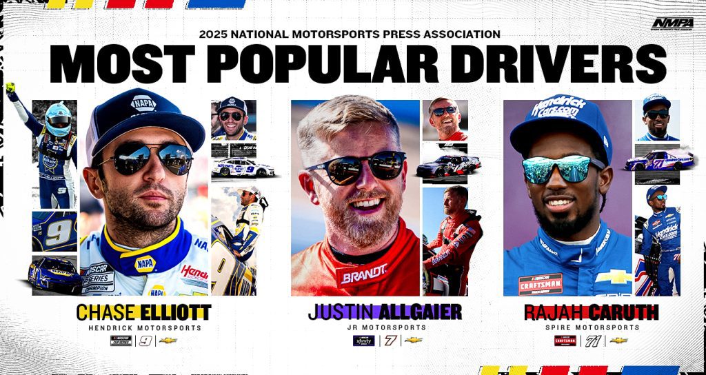 2025 NMPA Most Popular Driver winners | NASCAR
