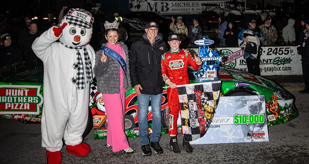 Keelan Harvick embodies father Kevin to win the Snowflake 125