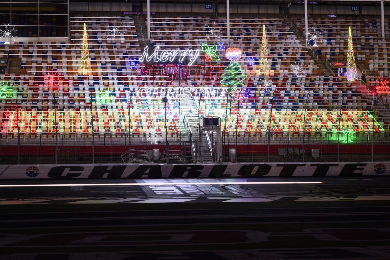Holiday lights on display at tracks in 2025 | NASCAR