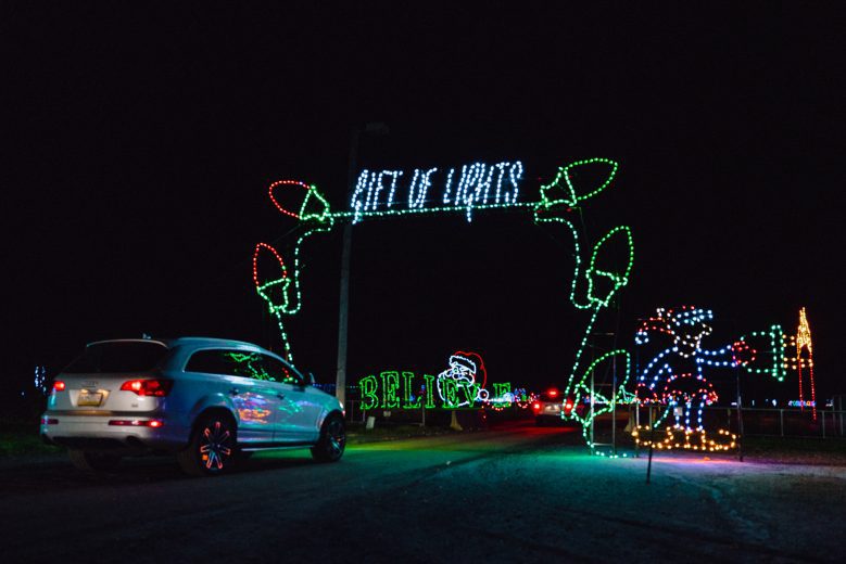Holiday lights on display at tracks in 2025 | NASCAR