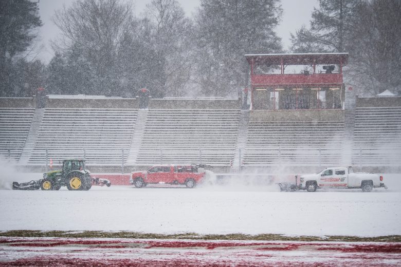 Snowy scenes from 2026 Cook Out Clash | NASCAR