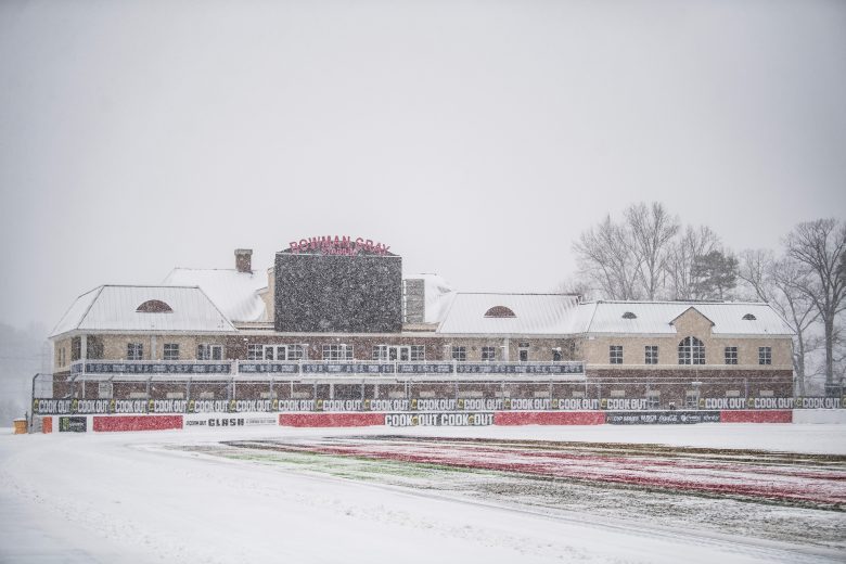 Snowy scenes from 2026 Cook Out Clash | NASCAR