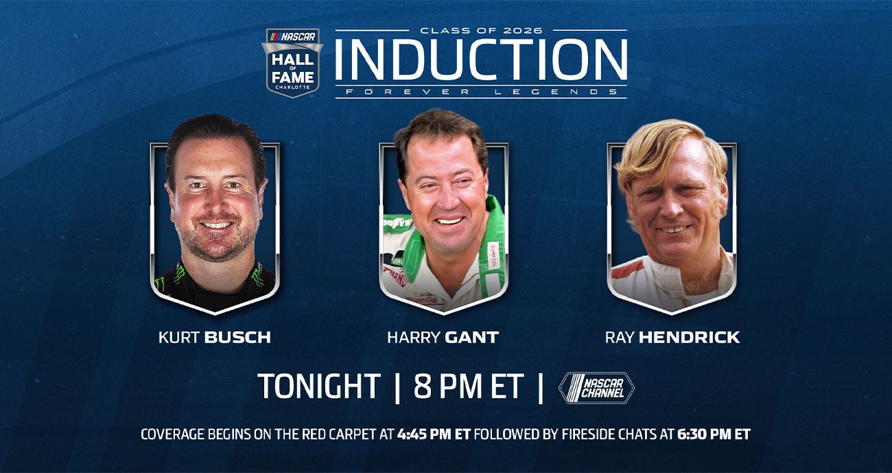 2026 Hall of Fame to be inducted Friday; how to watch | NASCAR
