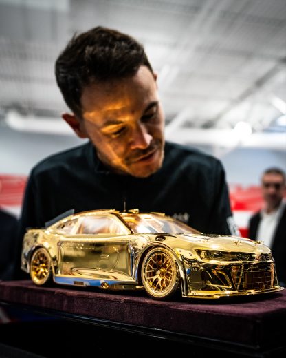Up-close looks at the 2025 Goodyear gold car | NASCAR