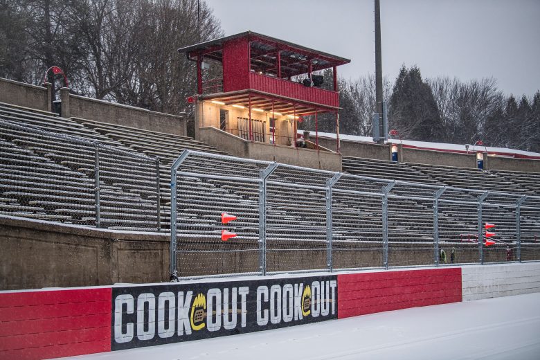 Snowy scenes from 2026 Cook Out Clash | NASCAR