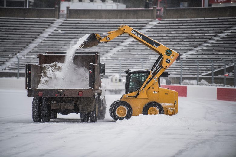 Snowy scenes from 2026 Cook Out Clash | NASCAR