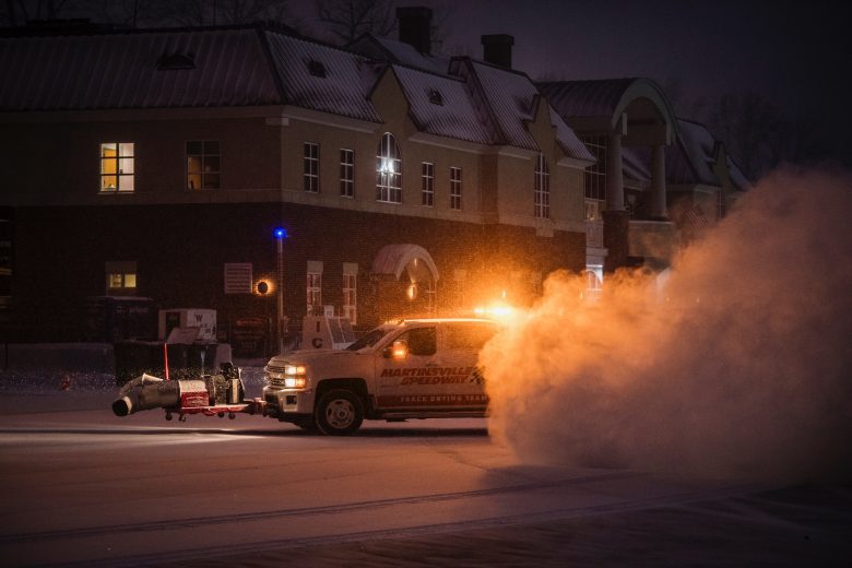 Snowy scenes from 2026 Cook Out Clash | NASCAR