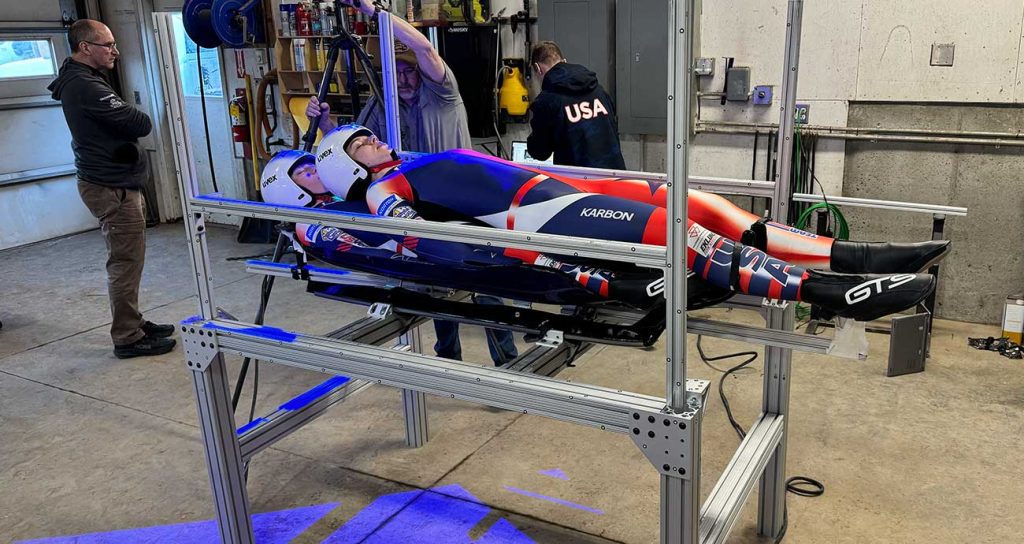 NASCAR, USA Luge bring shared search for speed to Olympics