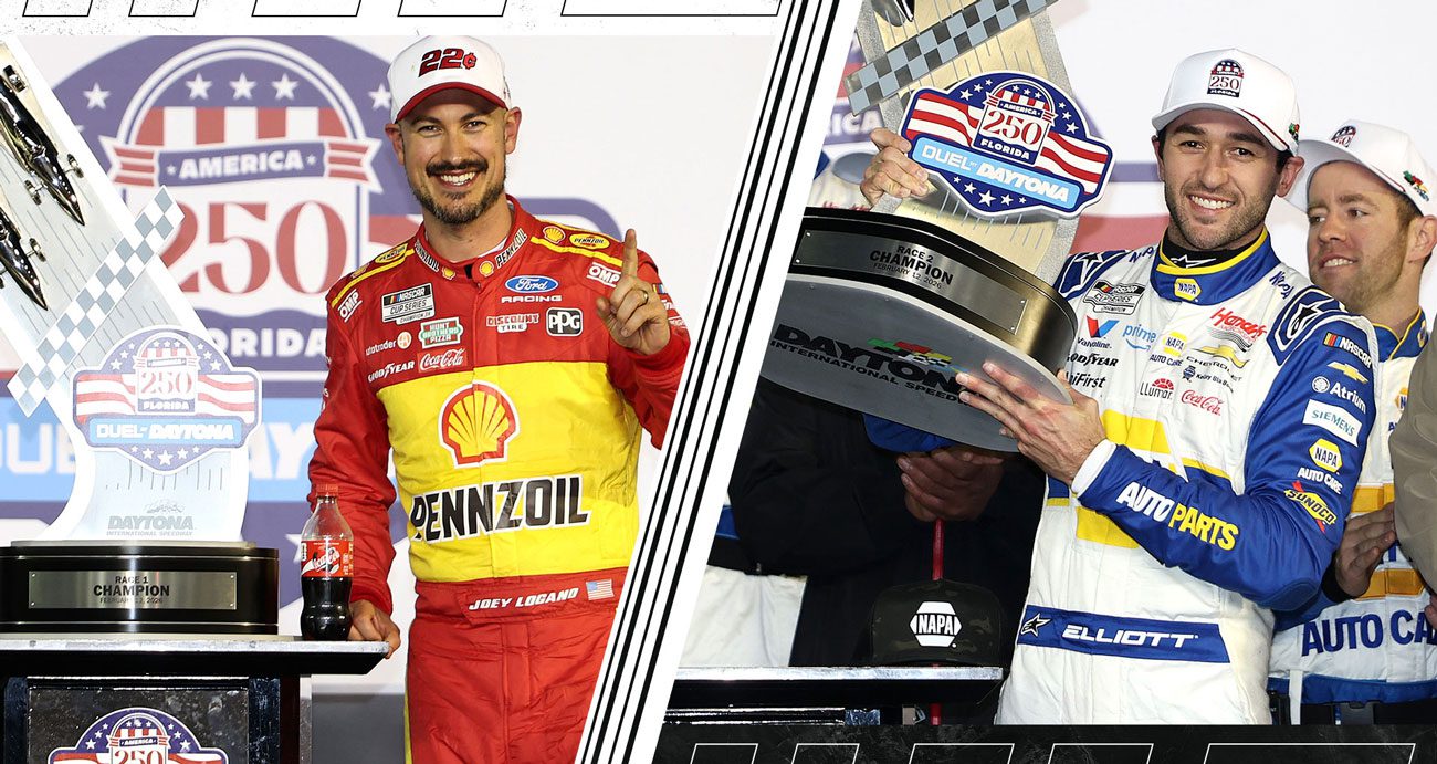 Logano, Elliott win Duels; Mears, McLeod in Daytona 500 | NASCAR