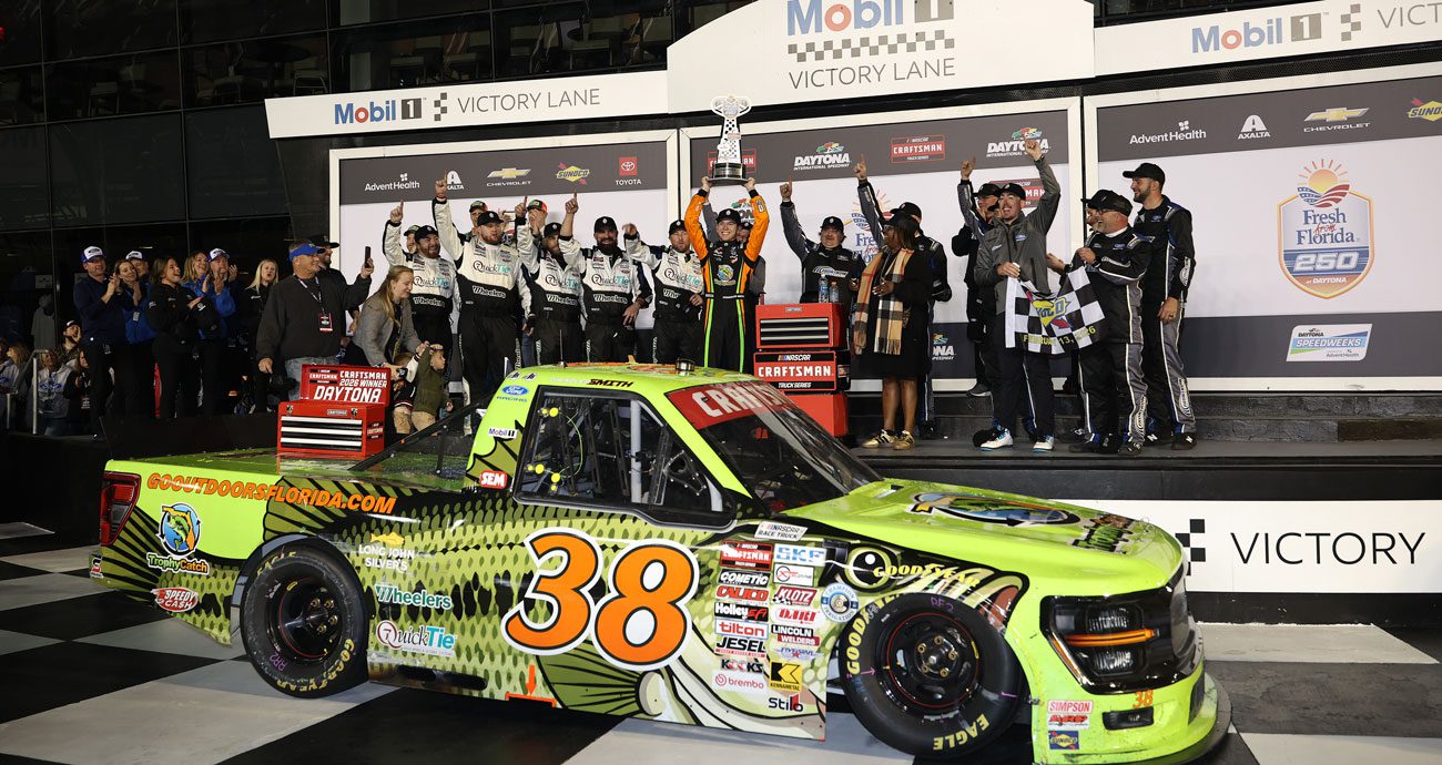 Chandler Smith wins Daytona Truck thriller in OT | NASCAR