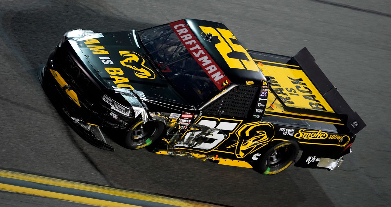 Stewart Out Early After Contact At Daytona In His Return Nascar