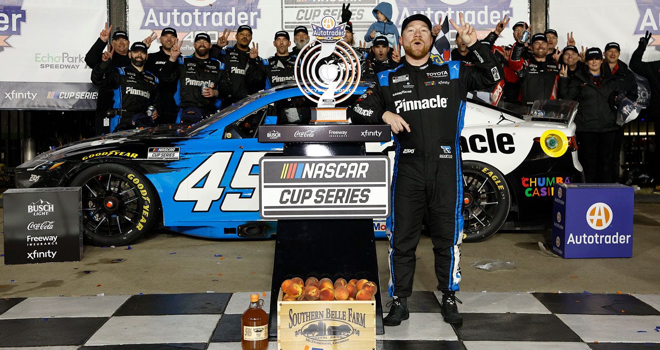 Photos: Reddick celebrates 2026 EchoPark win | NASCAR