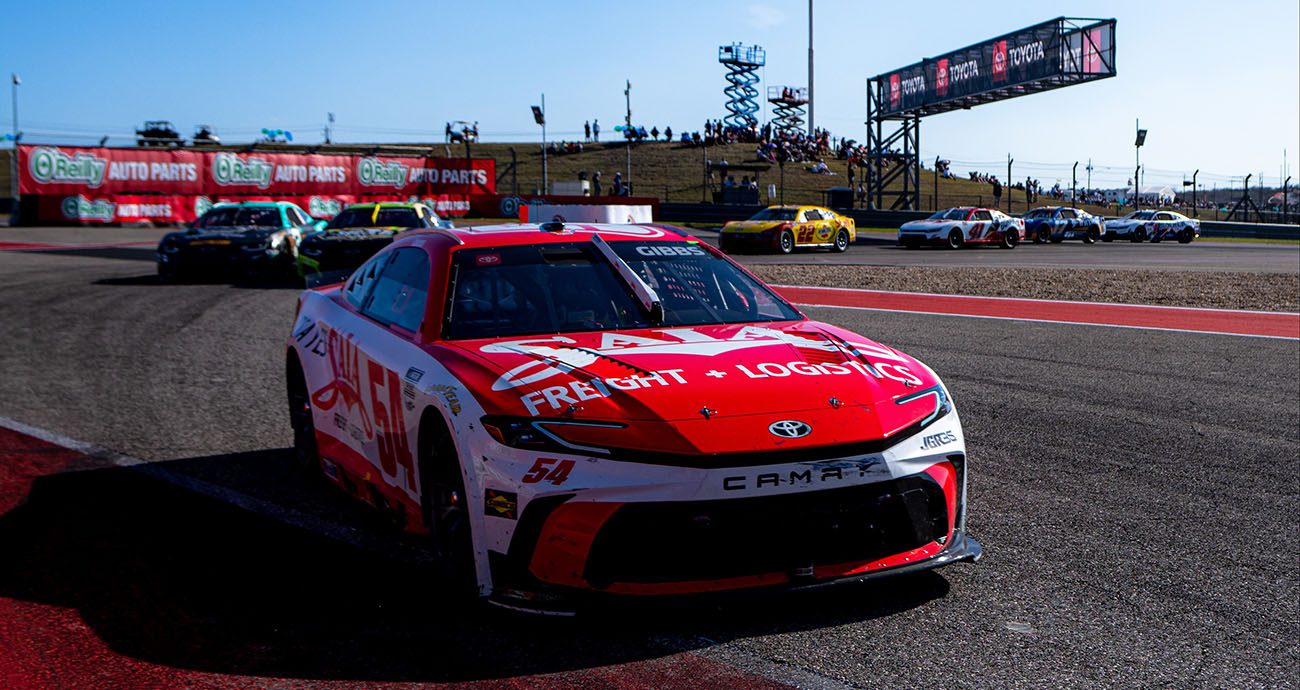 Ty Gibbs wins Stage 2 at COTA as pit strategies unfold | NASCAR