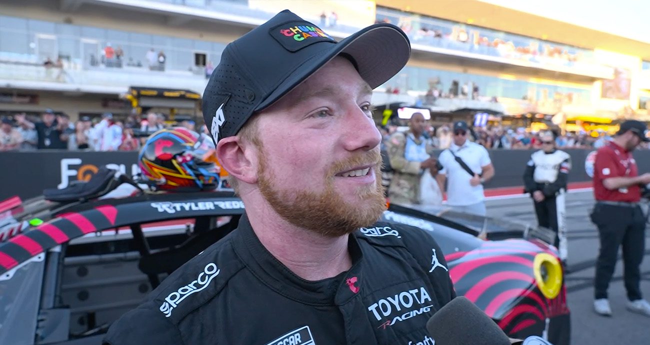 Reddick's reaction: Three-peat 'means the world to me' | NASCAR