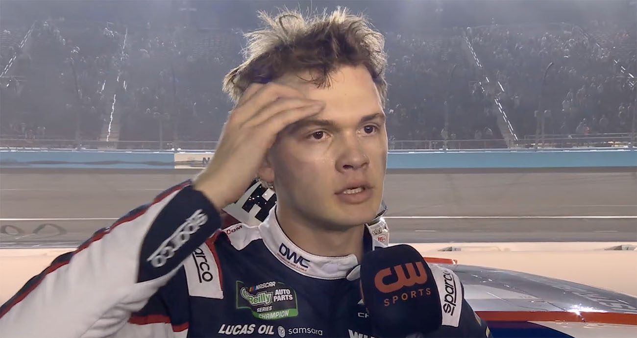 Jesse Love disappointed with himself after Phoenix P2 | NASCAR