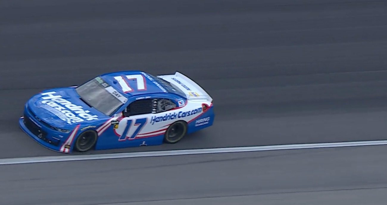 Corey Day corrals Stage 1 win at 'The Rock' | NASCAR