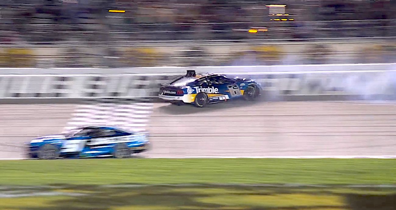 Keselowski spins after contact with Austin Dillon | NASCAR