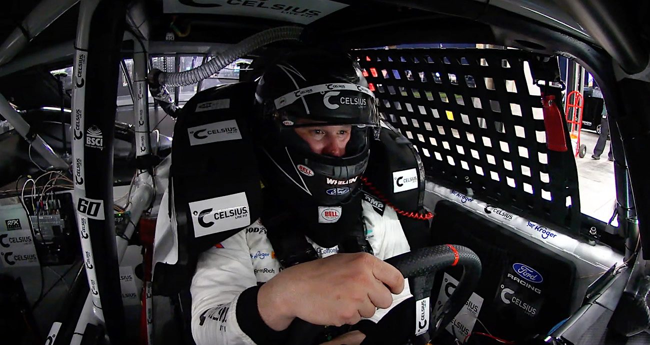 Preece heads to garage with radiator issue | NASCAR
