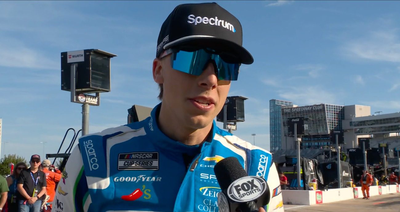 Hocevar happy with solid top-10 finish at Texas | NASCAR