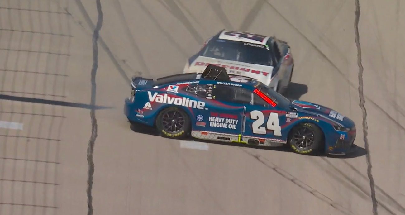 Byron spins out from seventh, avoiding major damage | NASCAR