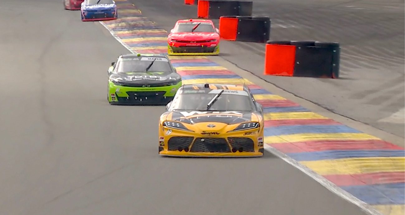 Brent Crews pulls away at The Glen | NASCAR