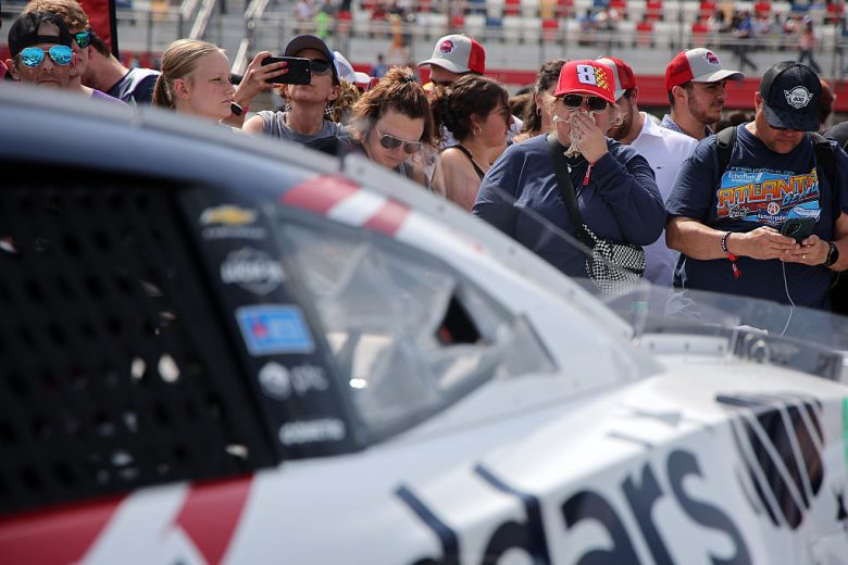 Photos: Track, driver tributes to Kyle Busch at Charlotte| NASCAR
