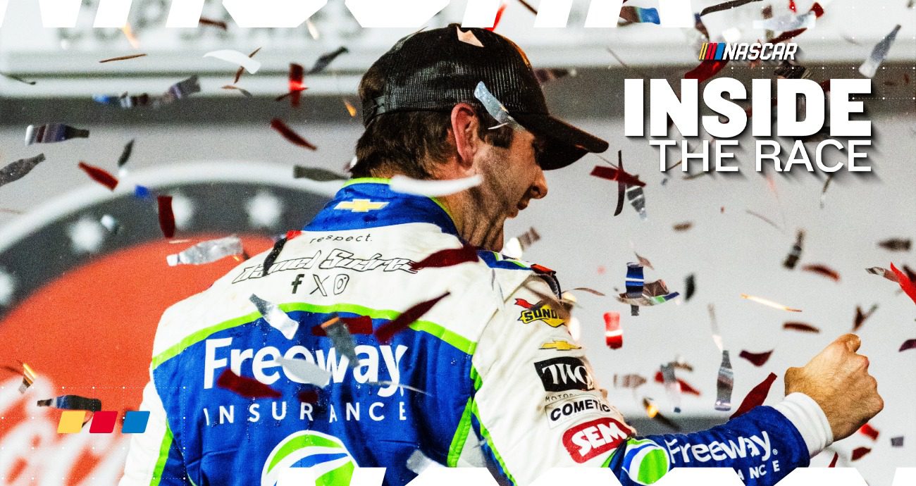 Suárez's two-tire gamble was a 'super last-minute call' | NASCAR