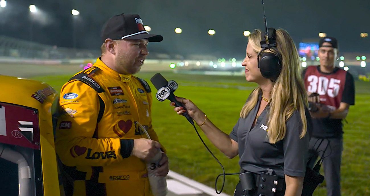 Riggs hopes he 'put on a show' in last-lap thriller | NASCAR
