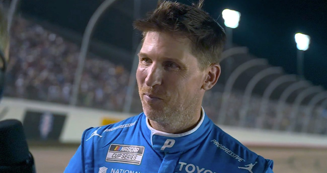 Hamlin in Victory Lane: 'Unbelievable day' at Nashville | NASCAR