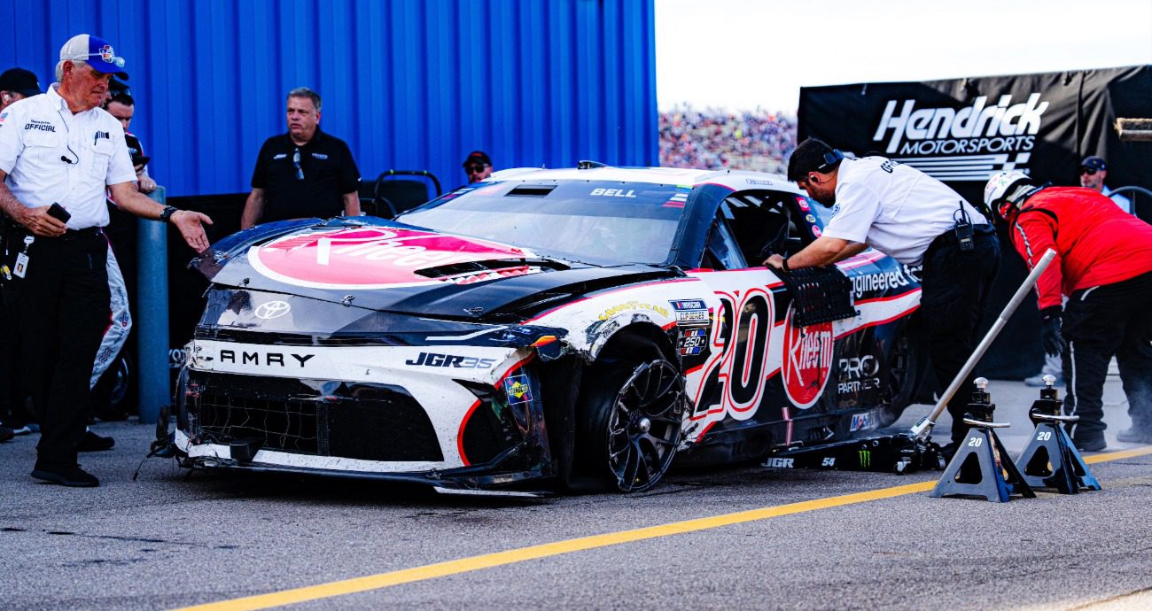 Radioactive: Drivers react to Bell's crash at Michigan | NASCAR
