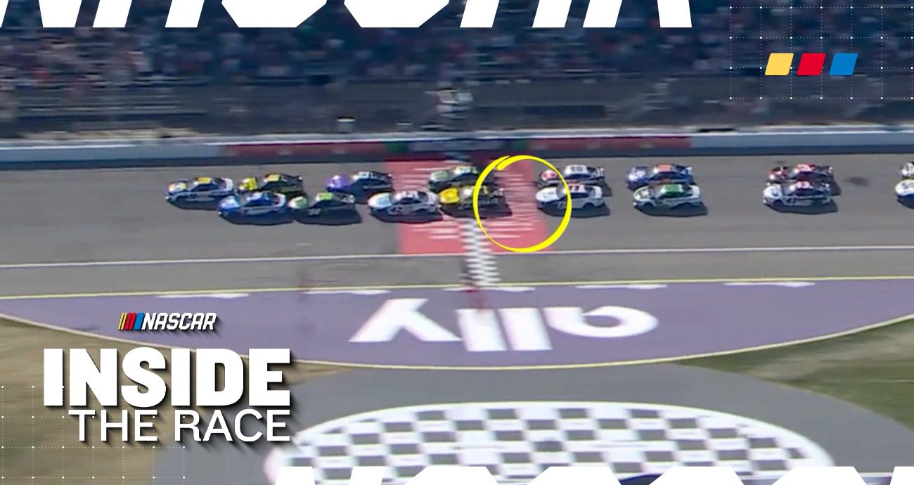 How Hocevar's split-second decision led to huge pileup | NASCAR