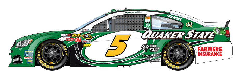 Kasey Kahne Quaker State Car