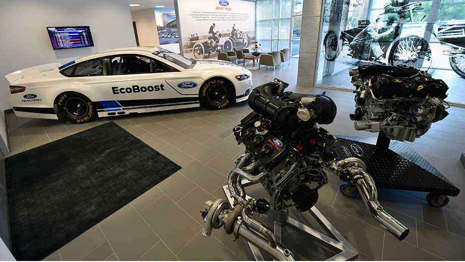 UPS Game Changers: Ford Technical Support Center - Official Site Of NASCAR