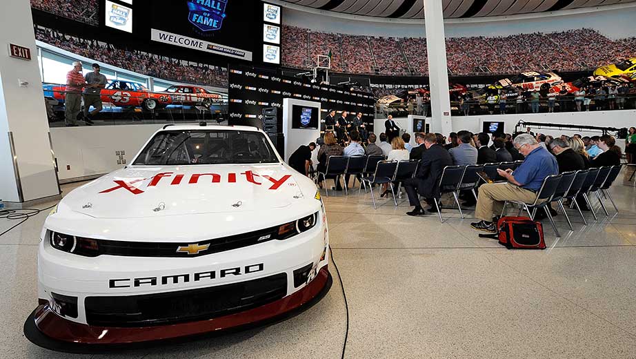 NASCAR XFINITY Series mark unveiled - Official Site Of NASCAR